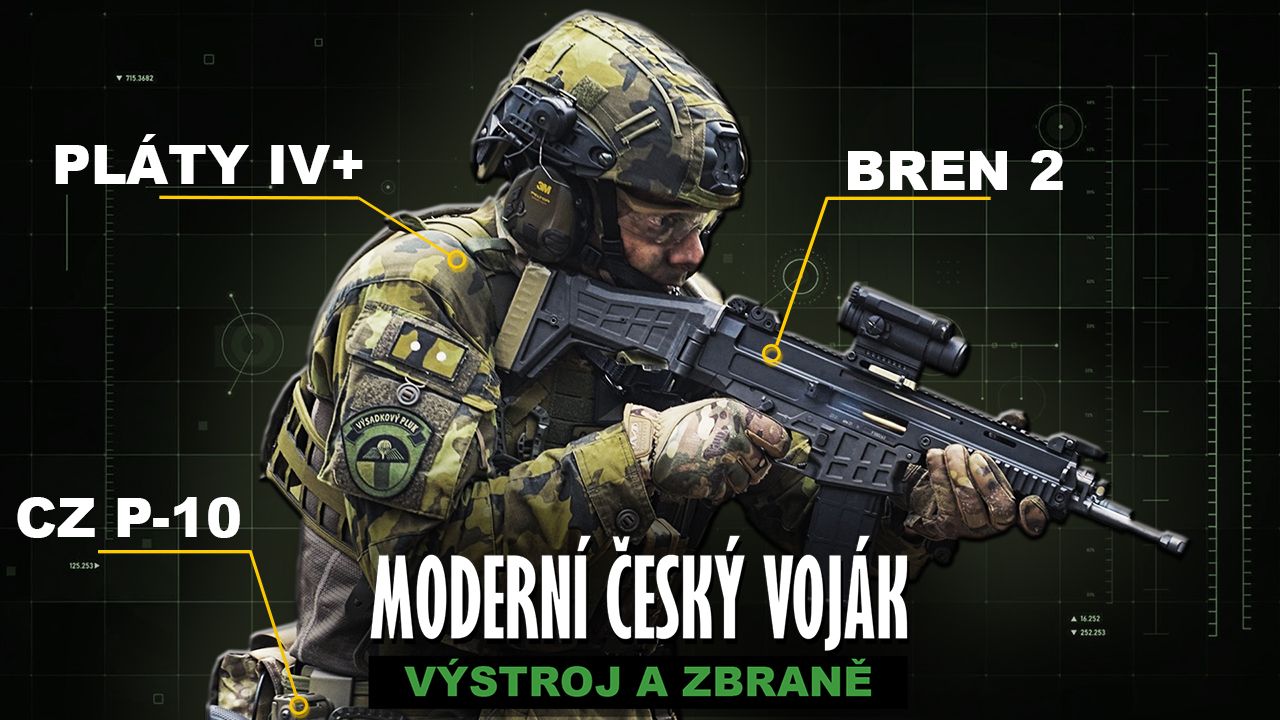 Poznej moderní pěchotní zbraně a výstroj České Armády | Stream